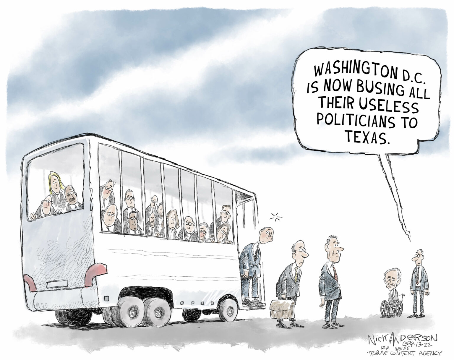 Busing Politicians - Reform Austin