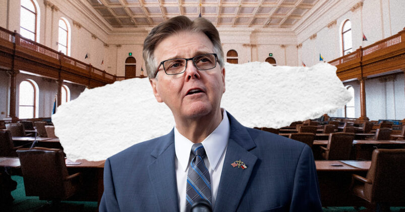 Tensions Escalate Before The Texas Speaker Race Vote As Lt. Gov. Dan ...