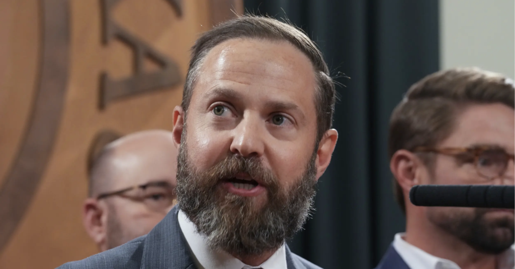 Dustin Burrows Walks A Tightrope Seeking Republican And Democratic ...